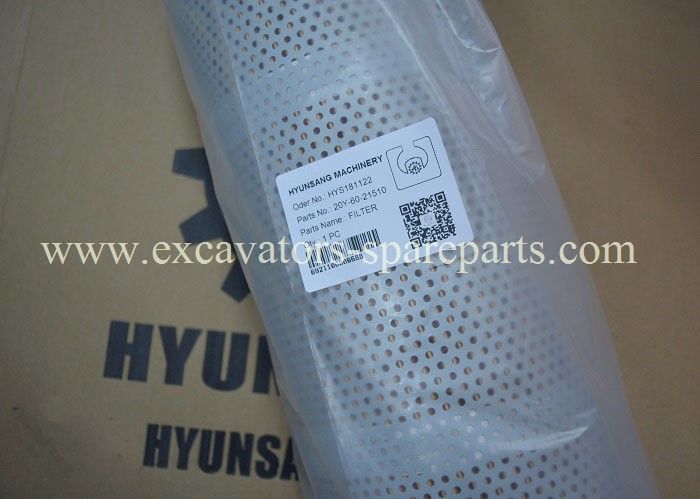 20Y-60-21510 20Y-60-21470 Bagger-Filterelement für KOMATSU PC200-6 PC210-6